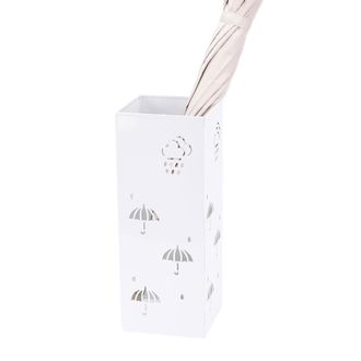 Generic Schirmst&auml;nder aus Metall, quadratischer Schirmst&auml;nder | geeignet f&uuml;r Gehst&ouml;cke, Aufbewahrungsorganizer f&uuml;r Zuhause f&uuml;r Wohnzimmer und Eingangsbereiche