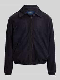 Polo Ralph Lauren Regular Fit Lederjacke aus echtem Schafsleder