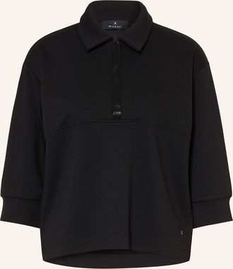 Monari Monari T-Shirt Mit Schmucksteinen Und 3/4-Arm schwarz