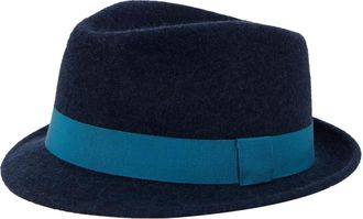 Gallo Gallo, Homme, Accessoires, Bleu, Taille: 60 CM Felt Hat