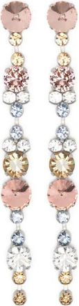 Forte_Forte Femme, Accessoires, Multicolore, Taille: ONE Size Crystal Pendent Earrings