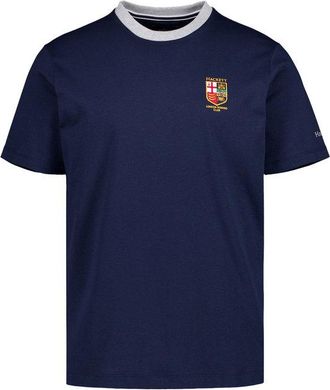 Hackett Herren T-Shirt blau Baumwolle