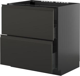 IKEA METOD / KNIVSHULT Unterschr.f Kochf./int.Dunstabz/Sch