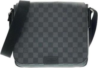 Louis Vuitton Sac bandouli&egrave;re Damier Graphite Pre-owned - Homme - Pre-owned - Gris - Taille: ONE Size