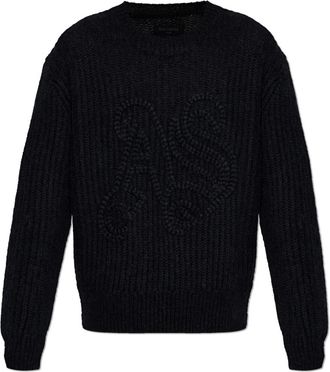 AllSaints Homme, Pulls, Noir, Taille: XL Chainy Sweater