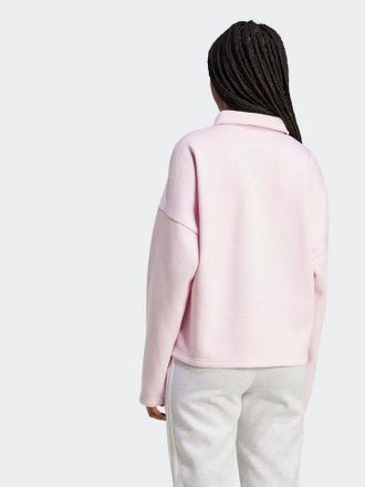 adidas Sweatshirt ESSENTIALS LINEAR FLEECE POLO (1-tlg) Weiteres Detail