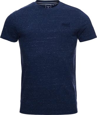 Superdry Herren Vintage Logo Emb Tee T-Shirt, Deep Blue Heather, XS