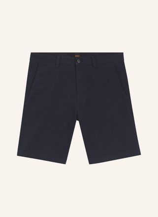HUGO BOSS Kurze Hose Chino_Slim_Short_1 blau