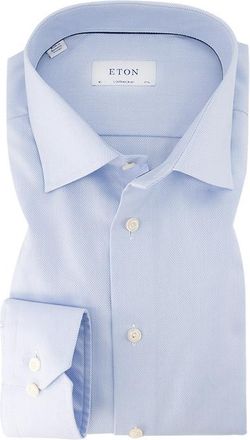 Eton Herren Hemd blau Kent