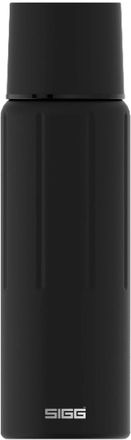 Sigg Gemstone IBT Obsidian Thermo Trinkflasche (1.1 L), schadstofffreie und isolierte Trinkflasche, auslaufsichere Thermo-Flasche aus Edelstahl