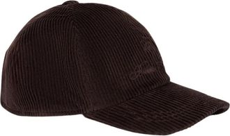 Brooks Brothers Cotton Corduroy Logo Baseball Cap - - Accessories - Herren - Braun - ONE SIZE