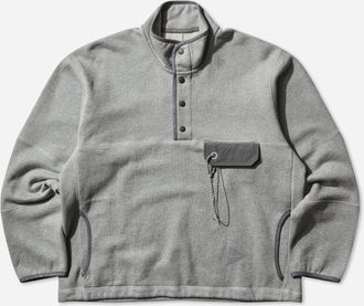 And Wander Men s Sweat Pullover Gray