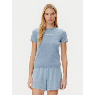 Guess T-Shirt W5GI41 KCTL1 Blau Regular Fit