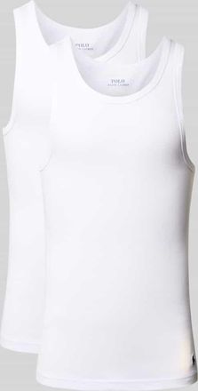 Ralph Lauren Tanktop mit Rundhalsausschnitt im 2er-Pack