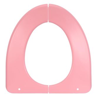 Artibetter Homoyoyo Waschbare Gepolsterte Wc Sitzauflage aus Kunststoff Faltbarer Rutschfester Toilettensitzbezug f&uuml;r Zuhause und Reisen Komfortables Tragbares W