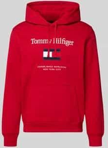 Tommy Hilfiger Regular Fit Hoodie aus Baumwoll-Mix