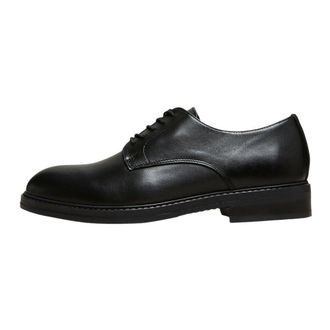 Selected SELETED HOMME Herren SLHBLAKE Leather Derby Shoe NOOS Derbyschuhe, Black, 41 EU
