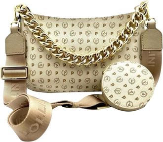 Pollini Femme, Sacs, Beige, Taille: ONE Size Heritage Soft Touch Chain Crossbody Bag