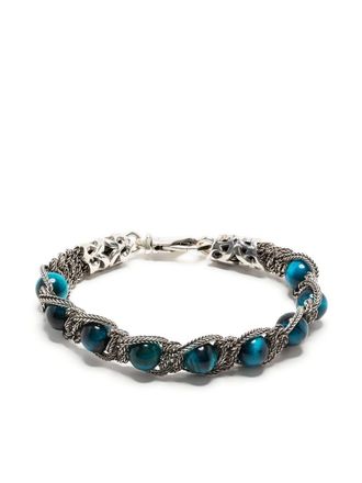 Emanuele Bicocchi bracelet serti de perles - Argent