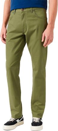 Wrangler Mens Greensboro Pants, Olive, 40W / 34L
