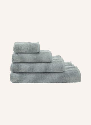 Hessnatur Hessnatur Frottier Handtuch Rippstruktur grau