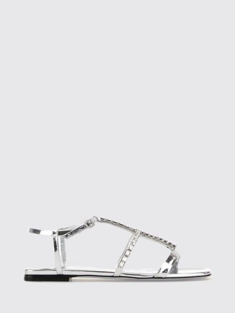 Jimmy Choo London Sandales &agrave; Talons Femme couleur Argent
