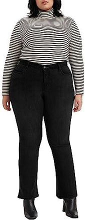 Levi's Jeans Bootcut Gainant Grande Taille 315 pour Femme, Noir Doux, 48 Grande Longueur