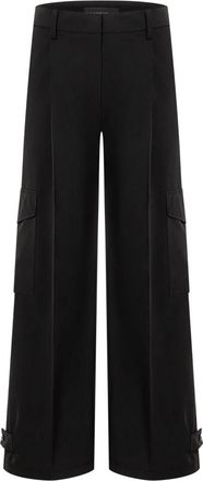 Cambio Weite Cargohose - - Trousers - Damen - Schwarzk - S