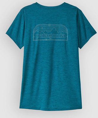 Patagonia Cap Cool Daily - P-6 Cosmos T-Shirt lt glacial xd