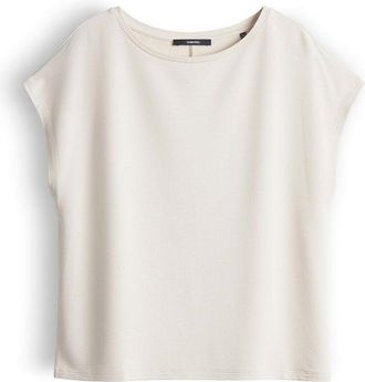 someday Kurzarmshirt Kamie aus Modal U-Boot-Ausschnitt, entspannt f&uuml;r Everyday-Looks