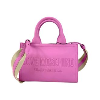 Love Moschino Femme, Sacs, Violet, Taille: ONE Size GRS 2 Manici Piccola c/Tracolla