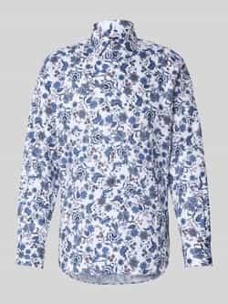 Eterna Modern Fit Business-Hemd mit Knopfleiste