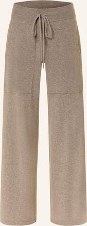 Lisa Yang Lisa Yang Strickhose Omi Aus Cashmere beige
