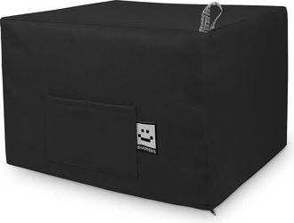 Happers Happers - Pouf Lit Confort Noir Unique Noir