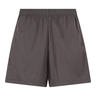Stone Island Loose Wide-Leg Bermuda Shorts - - Shorts - Herren - Grau - W33
