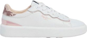 Pepe Jeans London Damen Dobbie Seal Sneaker, Pink (Pinkish Pink), 6