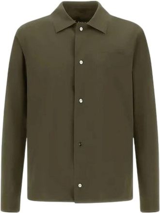 Herno Homme, Chemises, Vert, Taille: M Gi000318U 12301Sz.7794 Chemise