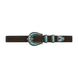 Alberto Luti Western Belt - - Accessories - Herren - Braun - 105 CM