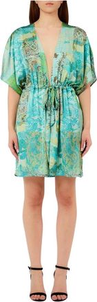 Liu Jo Femme, Robes, Multicolore, Taille: 38/40 FR Kaftano