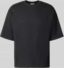 Review Regular-Fit T-Shirt in Plissee-Optik