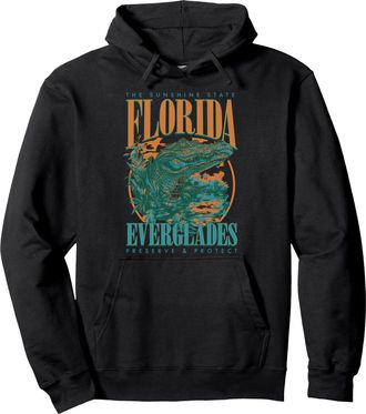 Trendy Apparel The Sunshine State Florida Everglades Protect Pullover Hoodie