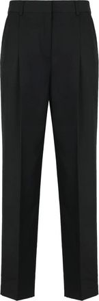 Toteme Femme, Pantalons, Noir, Taille: 36 FR Pantalon &agrave; pinces