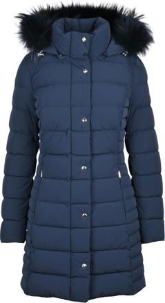 CAPE HORN Femme, Manteaux, Bleu, Taille: 36 FR Piumino Lungo