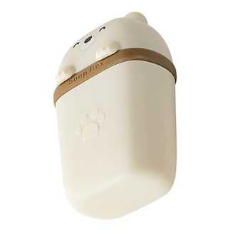 Hemobllo Tragbarer Seifenbeh&auml;lter f&uuml;r Reisen B&auml;renform Auslaufsicher mit Deckel Kunststoff Seifenschale mit Abfluss f&uuml;r Camping Badezimmer