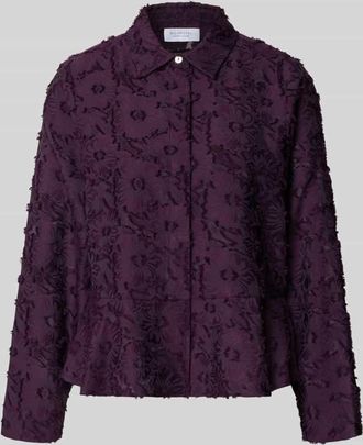Rich & Royal Regular Fit Hemdbluse mit Abdeckleiste