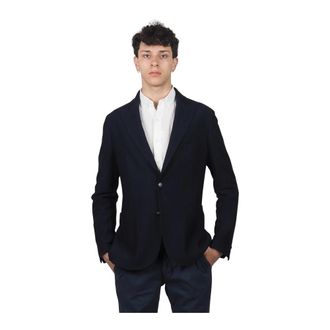Barba Baumwoll- und Wolljacke- blau - - Jackets - Herren - Blau - 3XL