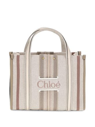 Chlo&eacute; Petit fourre-tout en toile Chlo&eacute; Woody Loop
