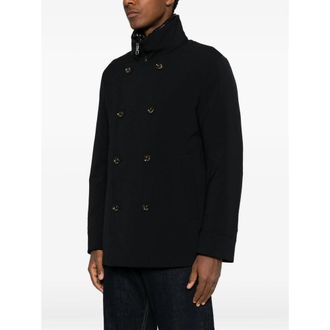 Montecore Double-Breasted High Neck Down Jacket - Black