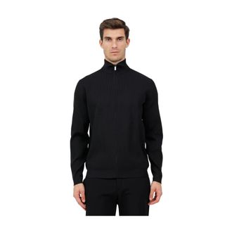 Roberto Ricci Design Amos Full Zip Knit - Homme - Pulls - Noir - Taille: XL