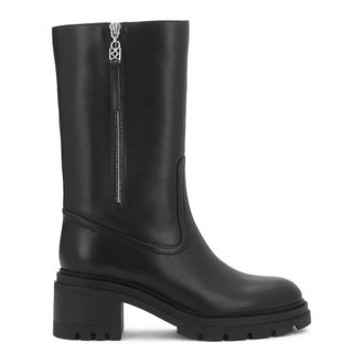 Kazar Slip-on Leder Stiefeletten - - Shoes - Damen - Schwarzk - 39 EU
